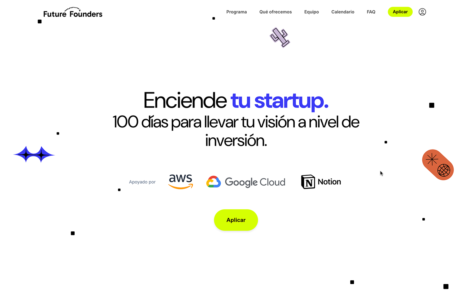 Future Founders 2026 | Transforma tu visión en startup en 100 días